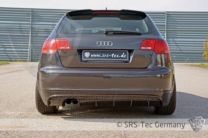 Diffuser Audi A3 Sportback til Audi A3 8P 2004 - 2008 - SRS-AUA3-HA3 | QWT